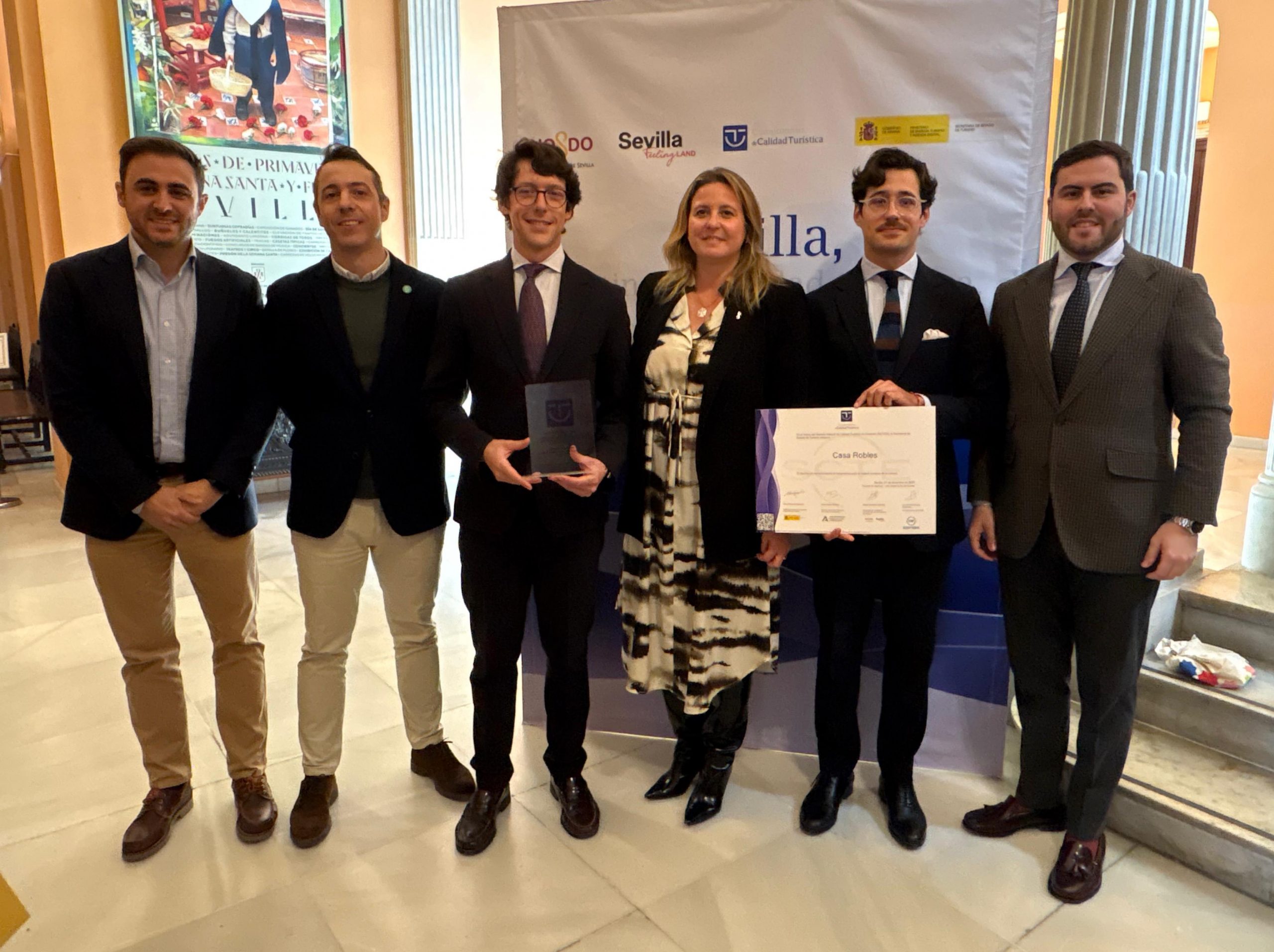 AJE Sevilla acompaña a las empresas turísticas reconocidas con los ...
